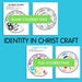 Identity in Christ Printable, Printable Bible Paper Craft for Children ...