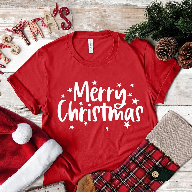 Christmas Tee - Etsy