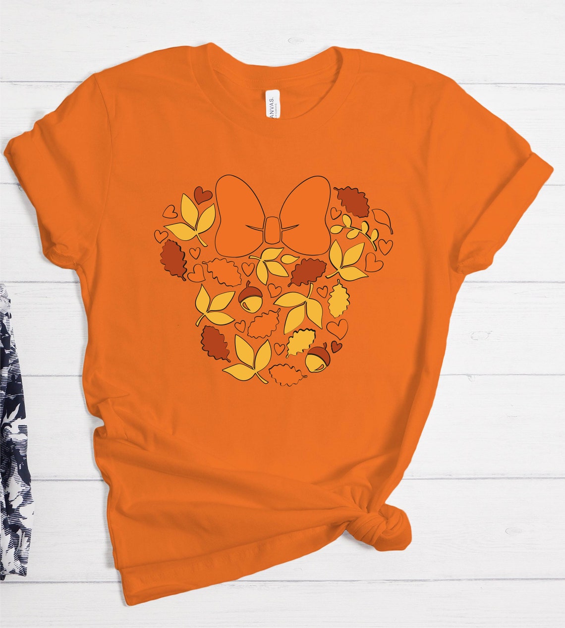 Fall Minnie Mouse Shirtdisney Halloween Shirtminnie - Etsy