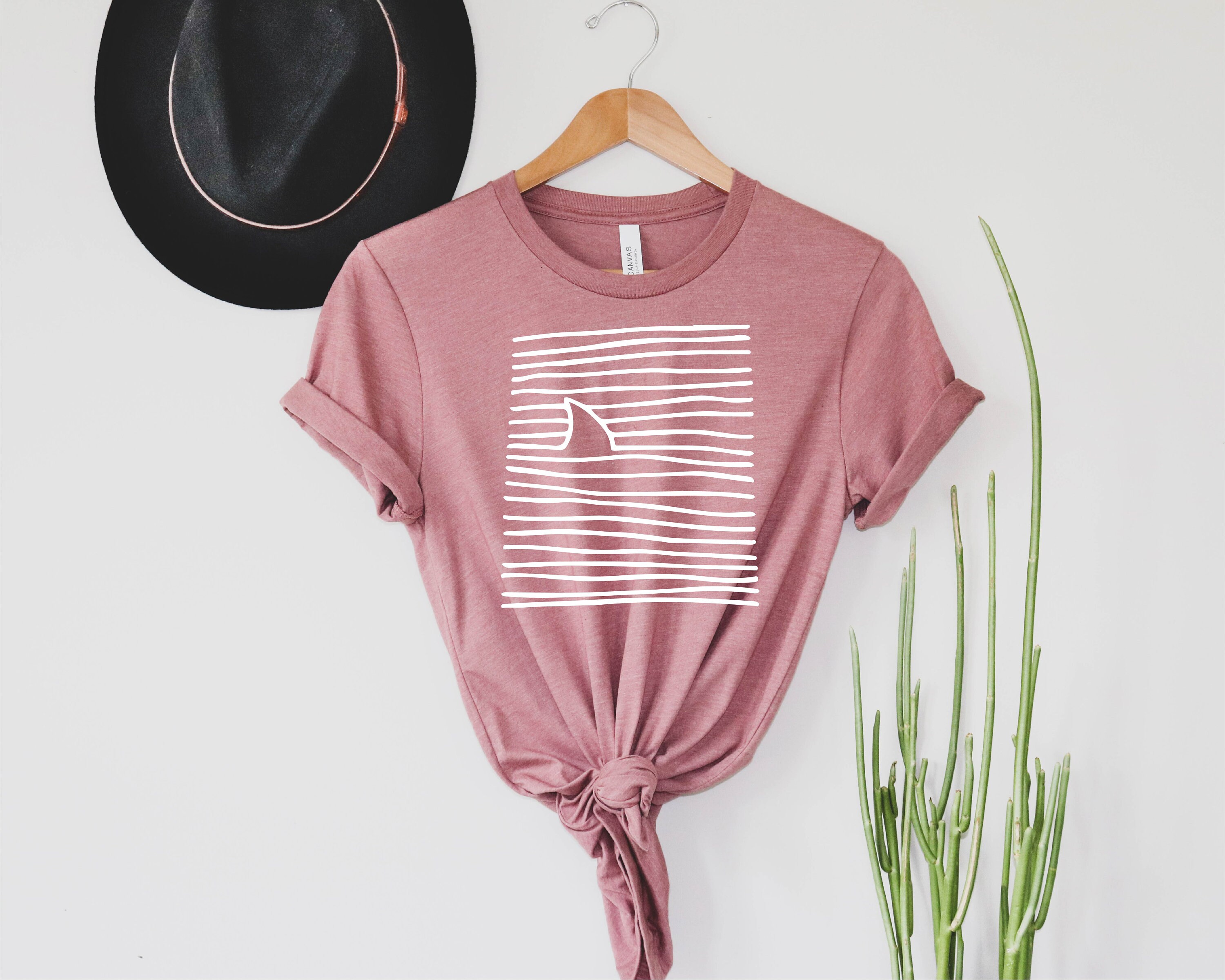 Shark Fin Shirt, Shark Swimming Shirt, Funny Shark T-shirt, Cool Shark ...