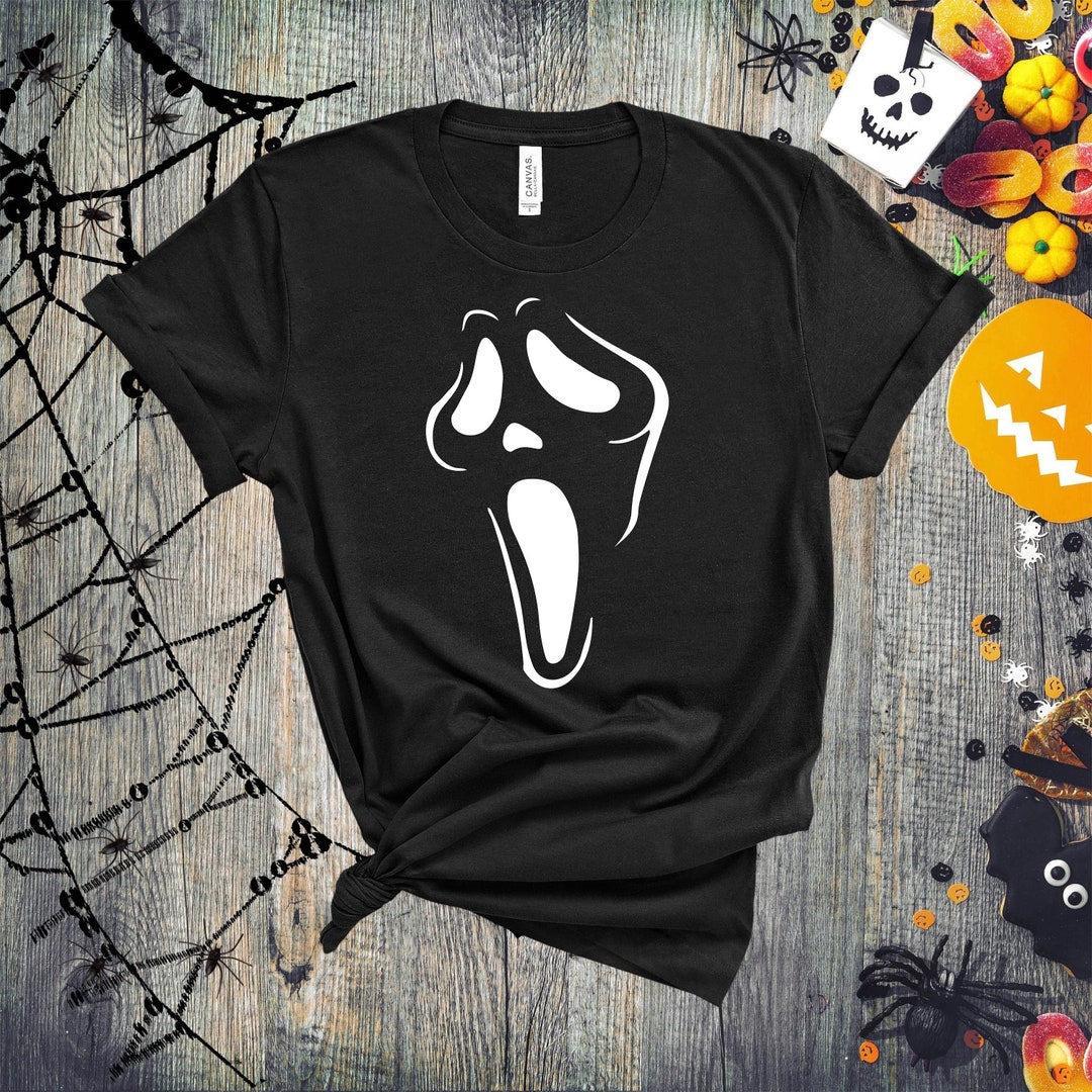 Ghost Face Shirt, Scream Halloween Shirt, Ghostface Shirt, Ghostface ...