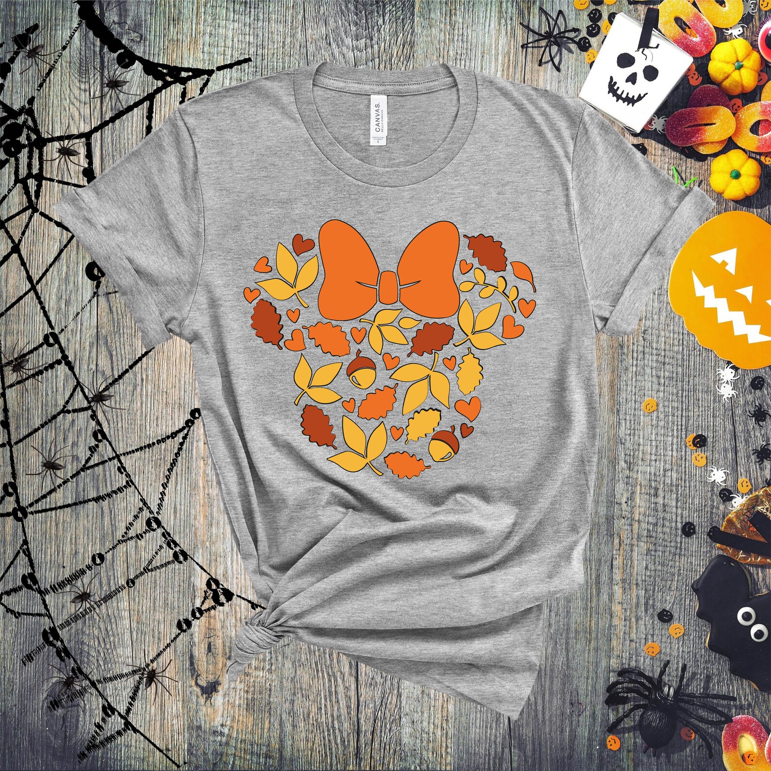 Fall Minnie Mouse Shirtdisney Halloween Shirtminnie - Etsy