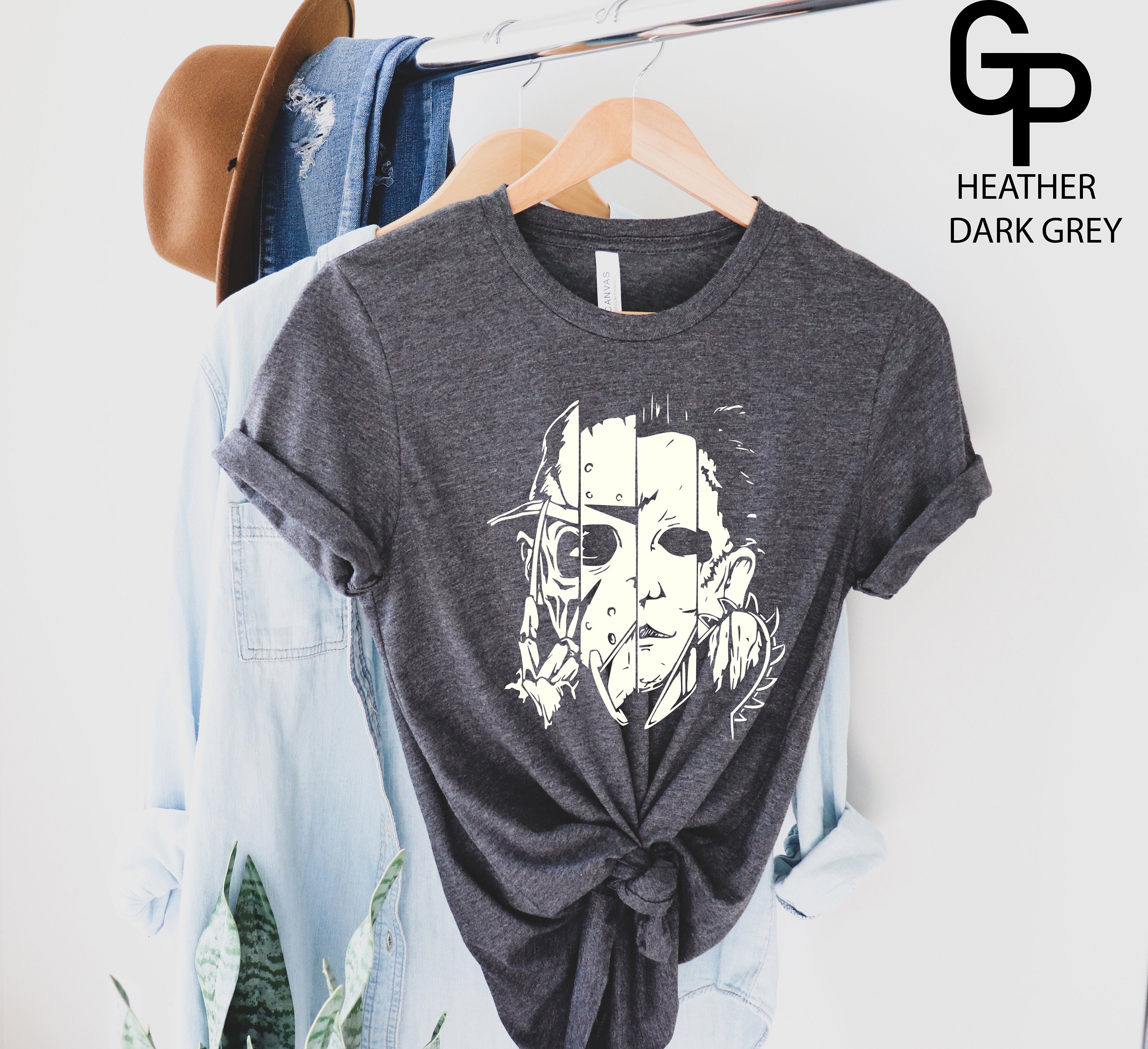 Halloween Horror Movie Killers Shirt Scary Friends Shirt Etsy