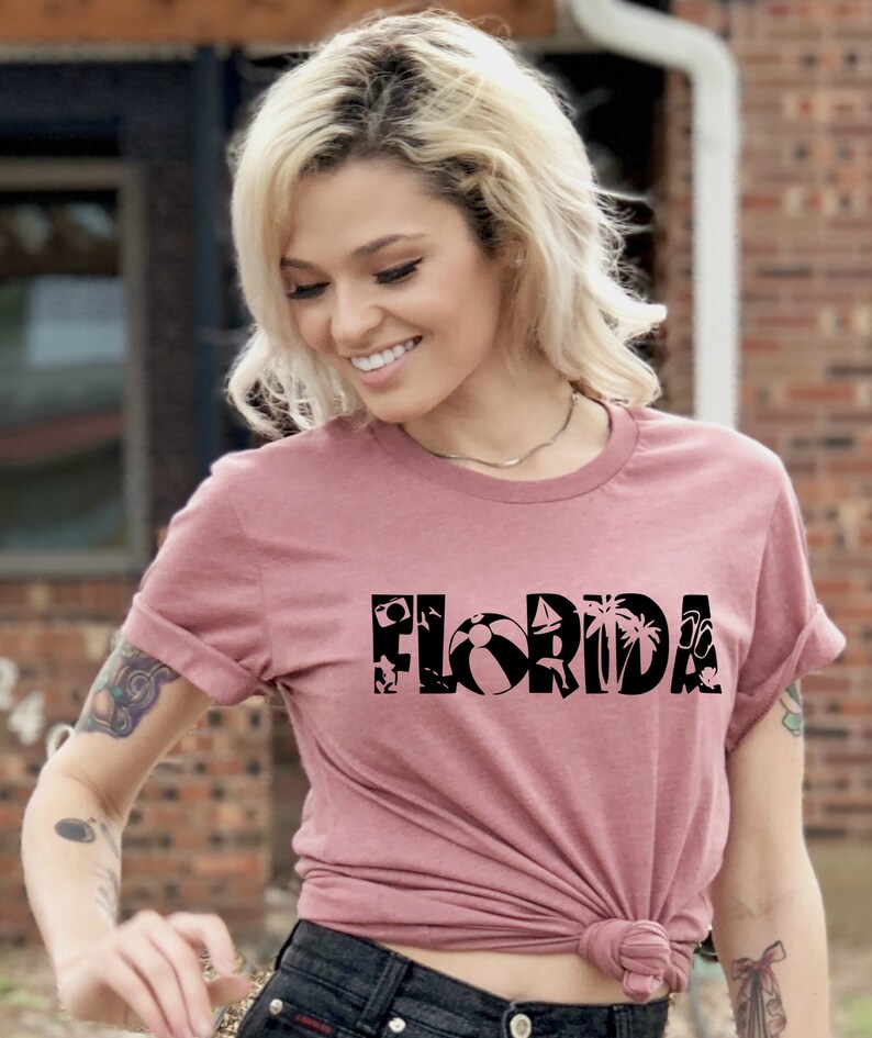 Florida Shirt Florida Shirt Vintage Florida State Vintage - Etsy