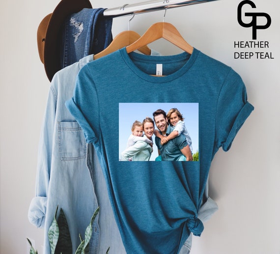 Custom T-shirt Picture Family Personalized T-shirt Customize - Etsy
