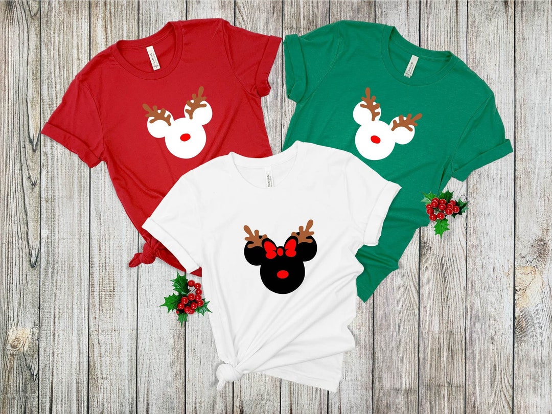 Mickey Christmas Shirt, Christmas Family Shirts, Christmas Mickey Tee ...