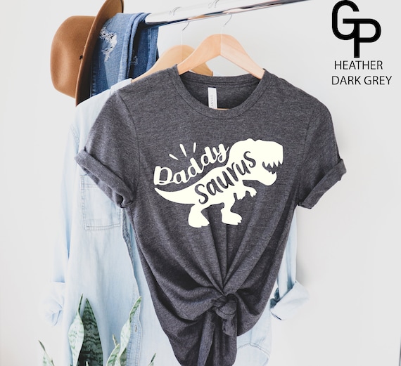Daddysaurus Shirt Daddy Saurus T-shirt Dad Birthday Gift | Etsy
