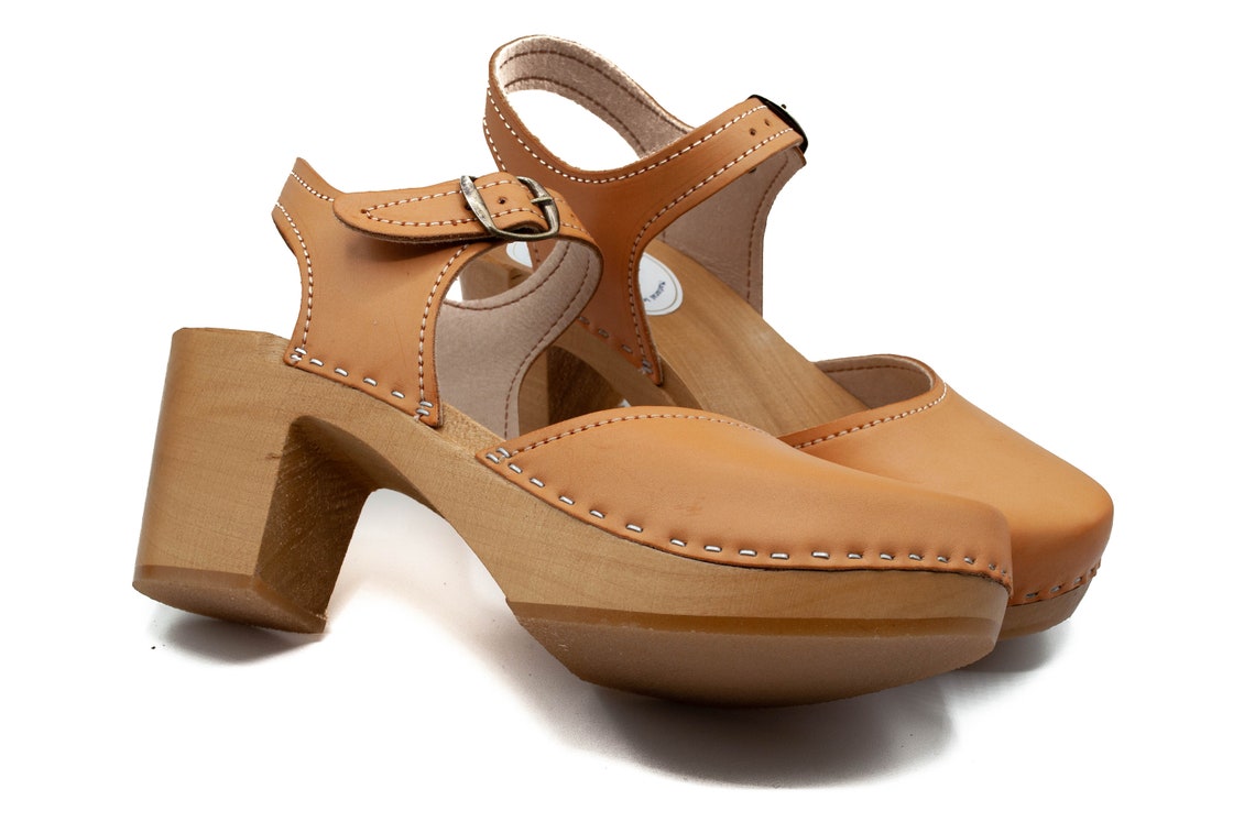 Vegan Clogs Clogs Sandals Vegan Leather Honey Vegan Clogs | Etsy