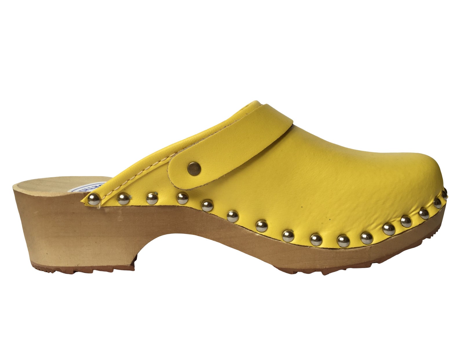 Studded Swedish Mens Womens Clogs: Red, Yellow, Brown Vintage Clogs - Etsy