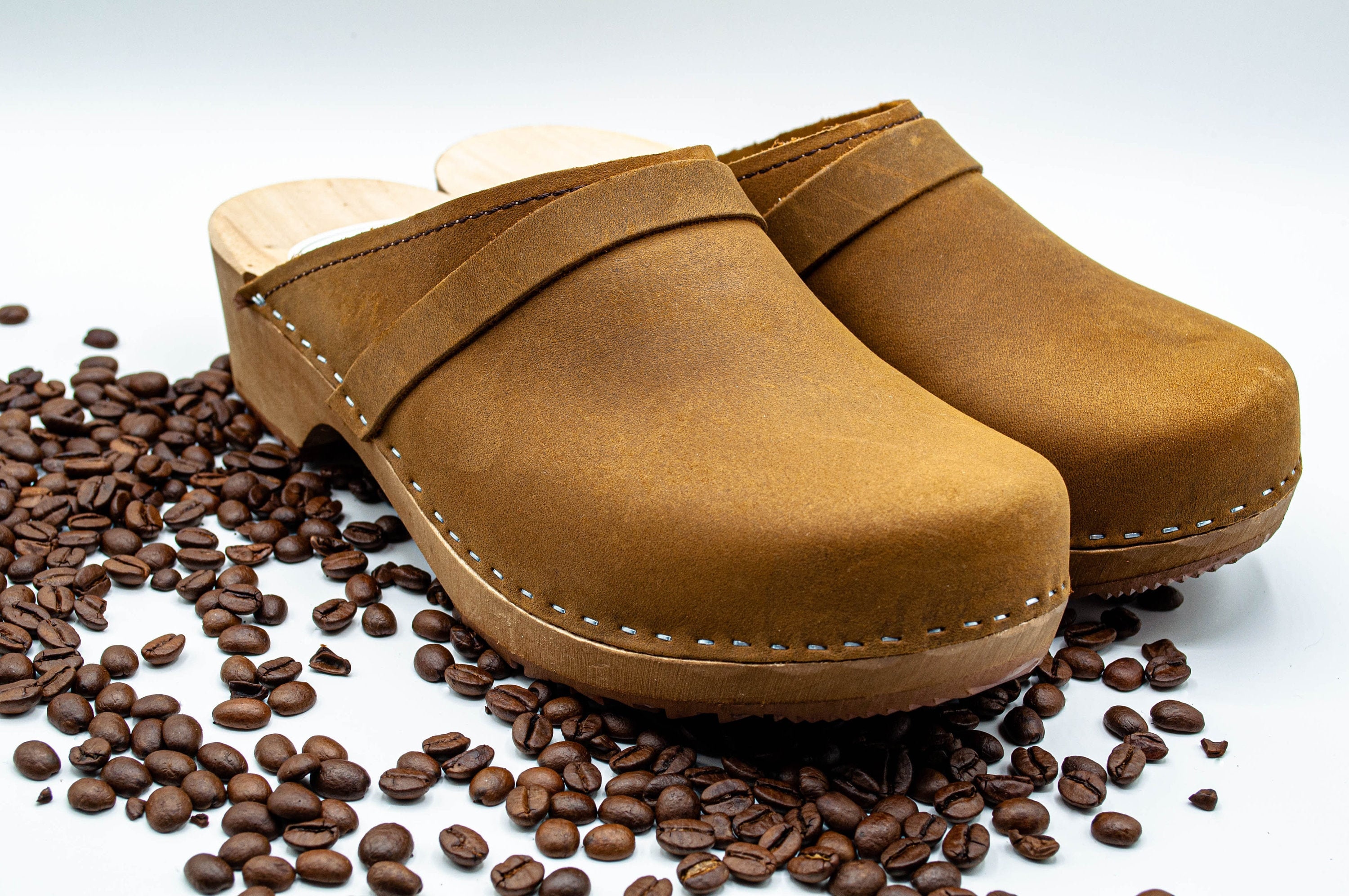 Clogs Handmade Shoes Clogs for Women Shoes Musstard - Etsy