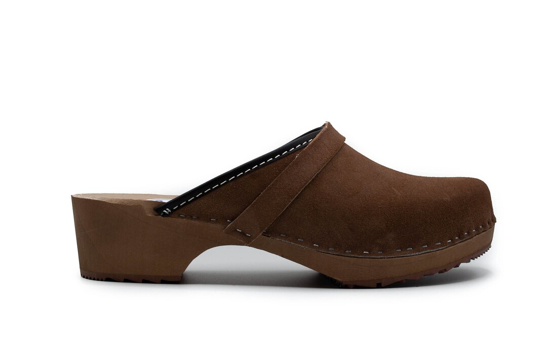 Handmade Natural Leather Swedish Clogs Classic Clogs Clogs - Etsy