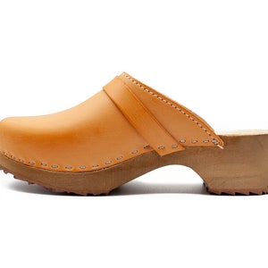 Vegan Clogs, Handmade Clogs, Vegan Leather, Honey Vegan Clogs, Swedish ...