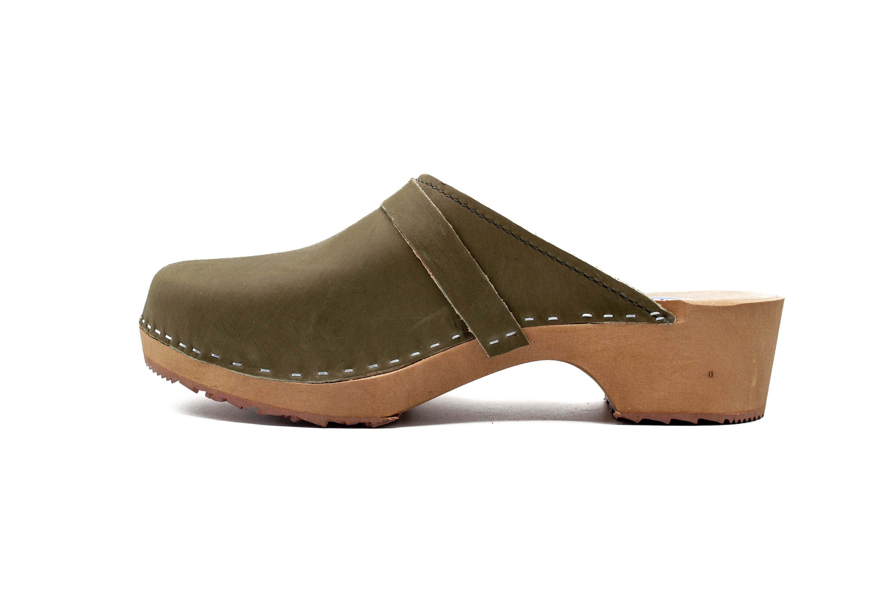 Handmade Swedish Nubuck Clogs: Classic Wooden Heel Shoes - Etsy