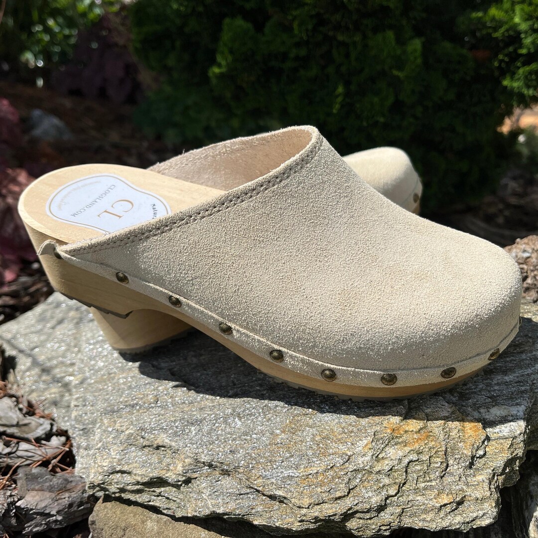 Clogs - White Clogs, Clogs for Women and Men, Platform Clogs, Wooden ...