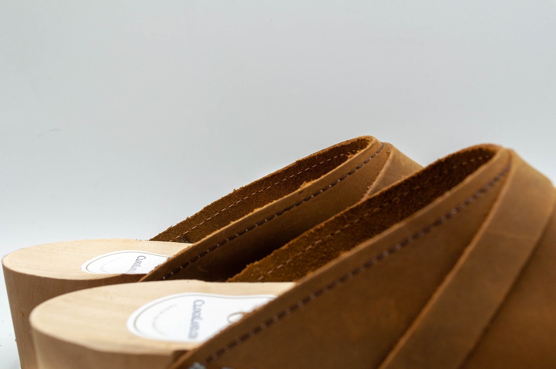 Clogs Handmade Shoes Clogs for Women Shoes Musstard | Etsy