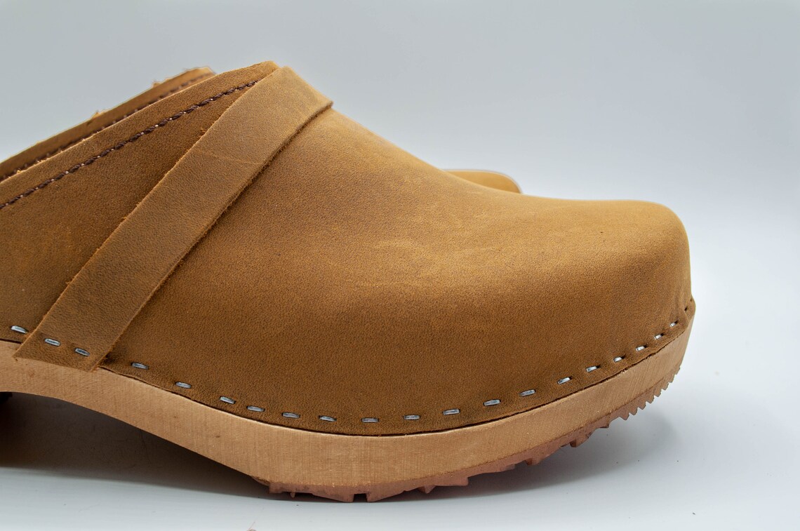 Clogs Handmade Shoes Clogs for Women Shoes Musstard | Etsy