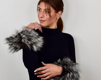 Fox Fur Cuffs - Etsy