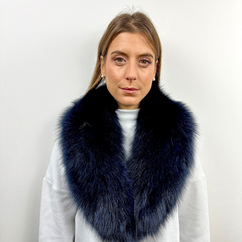 Real Fur Collar - Etsy