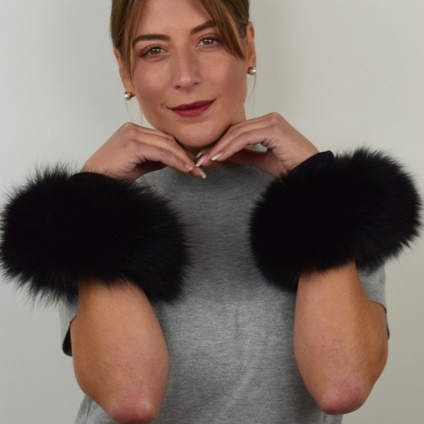 Fur Cuffs - Etsy