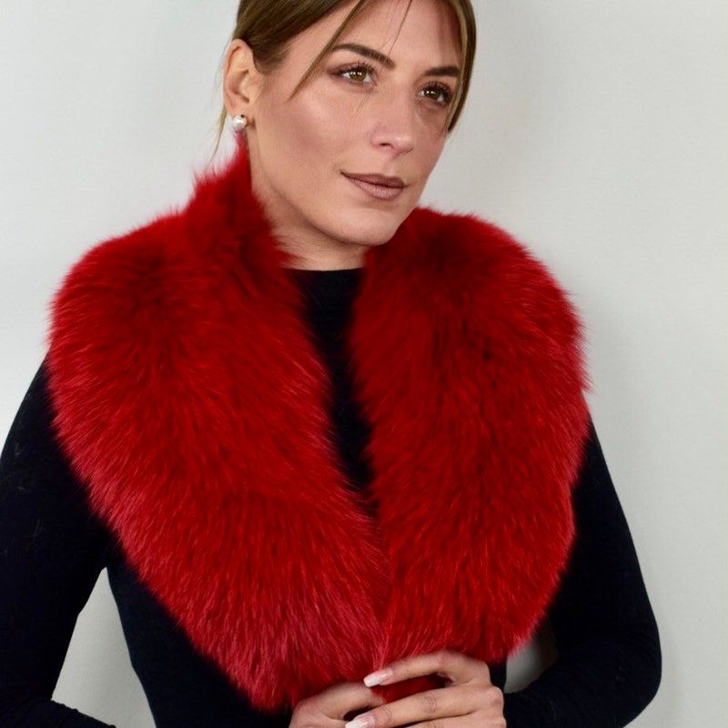 Red Fox Scarf - Etsy