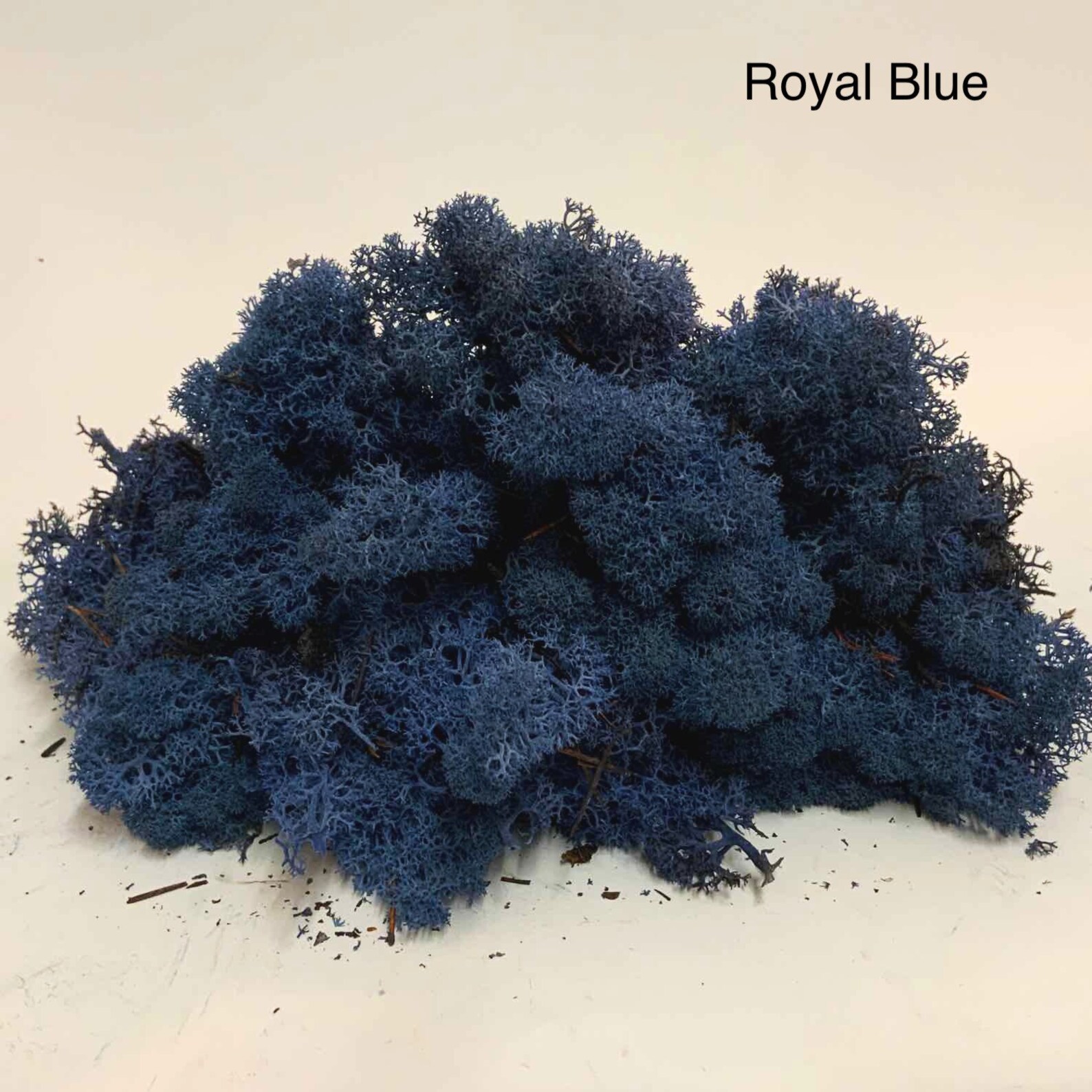 Artificial Moss Dark Blue Royal Blue | Etsy