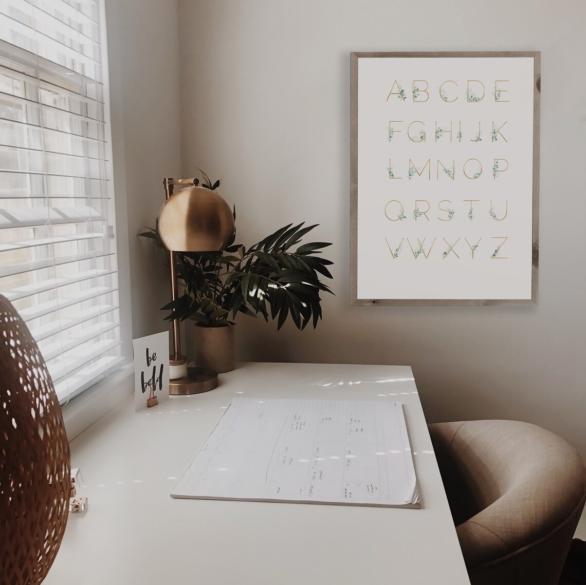 Alphabet Digital Download Instant Printable Artwork - Etsy