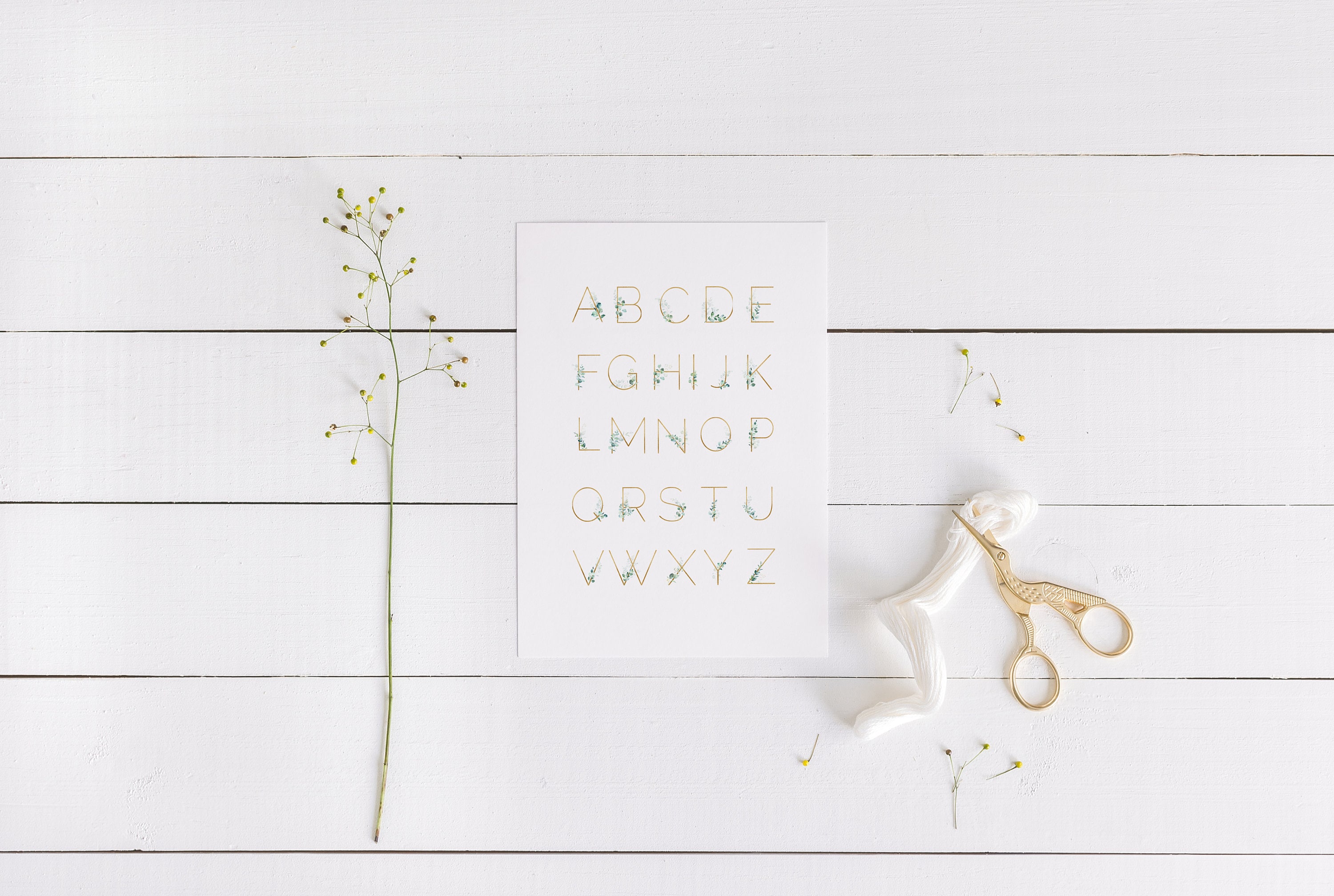 Alphabet Digital Download; Instant Printable Artwork - Etsy