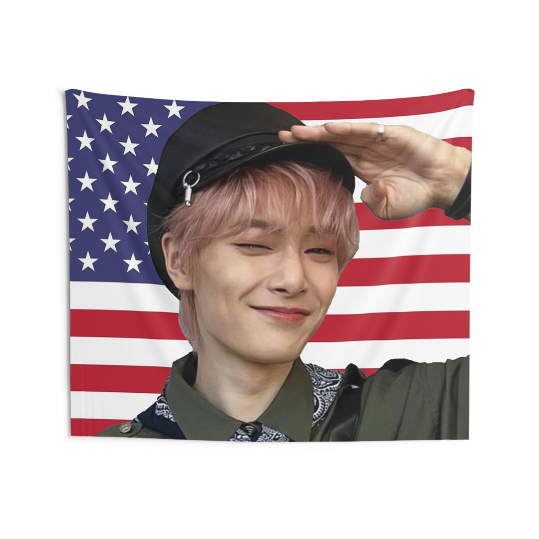 Stray Kids IN American Flag Skz Tapestry Gift for KPOP Lover - Etsy