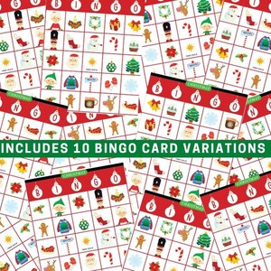 Christmas Games - 4 Game Printable Bundle - Etsy