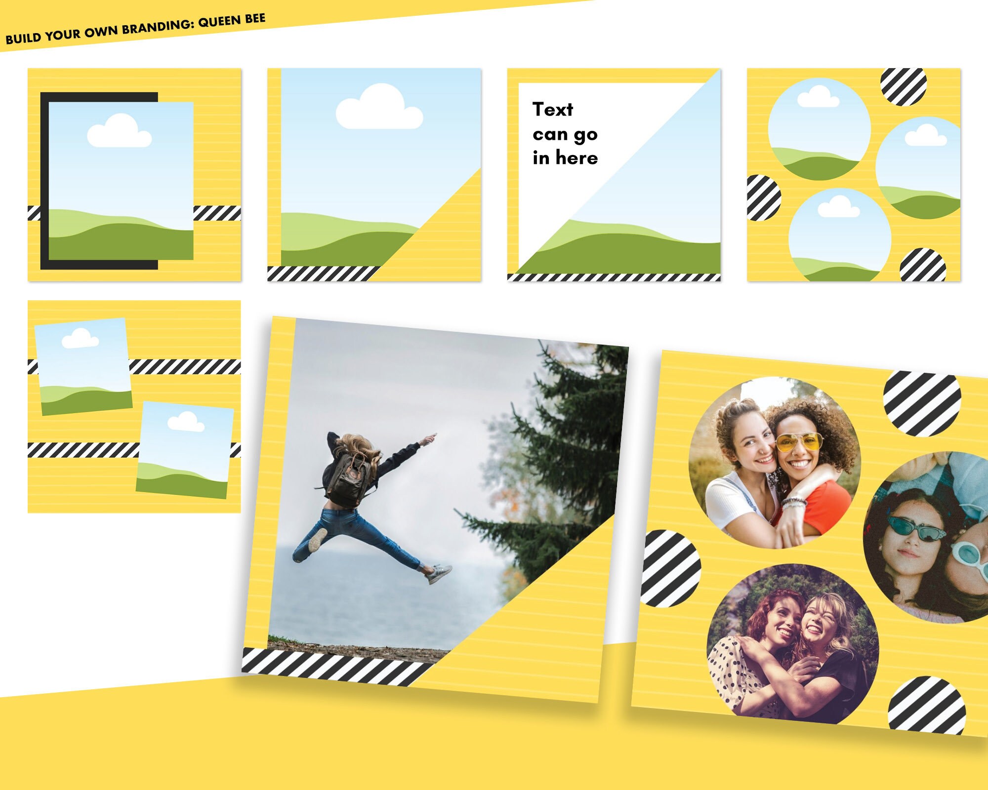 Social Media Template Bundle for Canva - Etsy