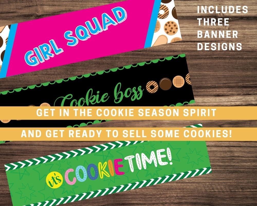 Girl Scout Cookie Banners for Google Classroom - Etsy