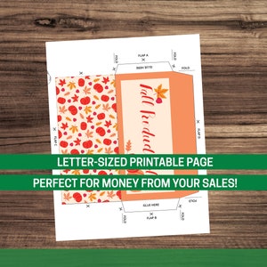 Girl Scout Fall Product Sale Cash Envelope - Etsy