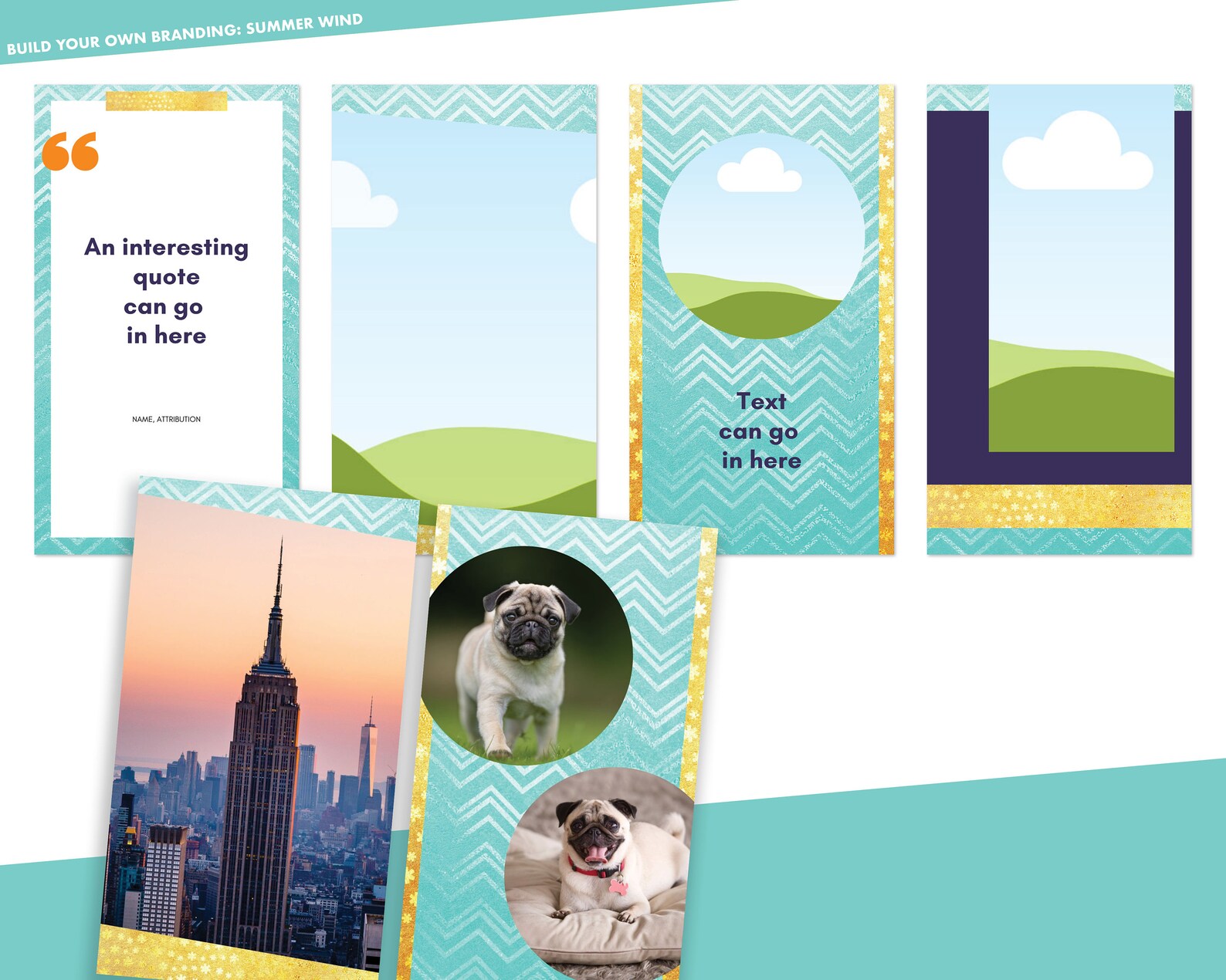 Social Media Template Bundle for Canva - Etsy