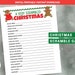 Christmas Games 4 Game Printable Bundle - Etsy