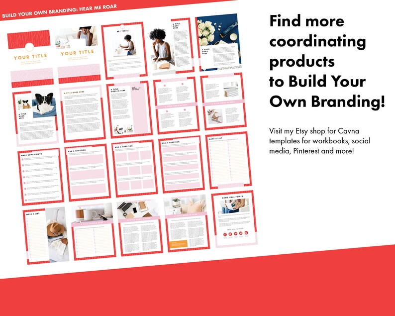Check List Template for Canva 4 Page Designs - Etsy