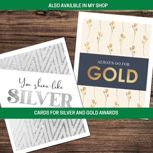 Scout Bronze Award Cards - Etsy