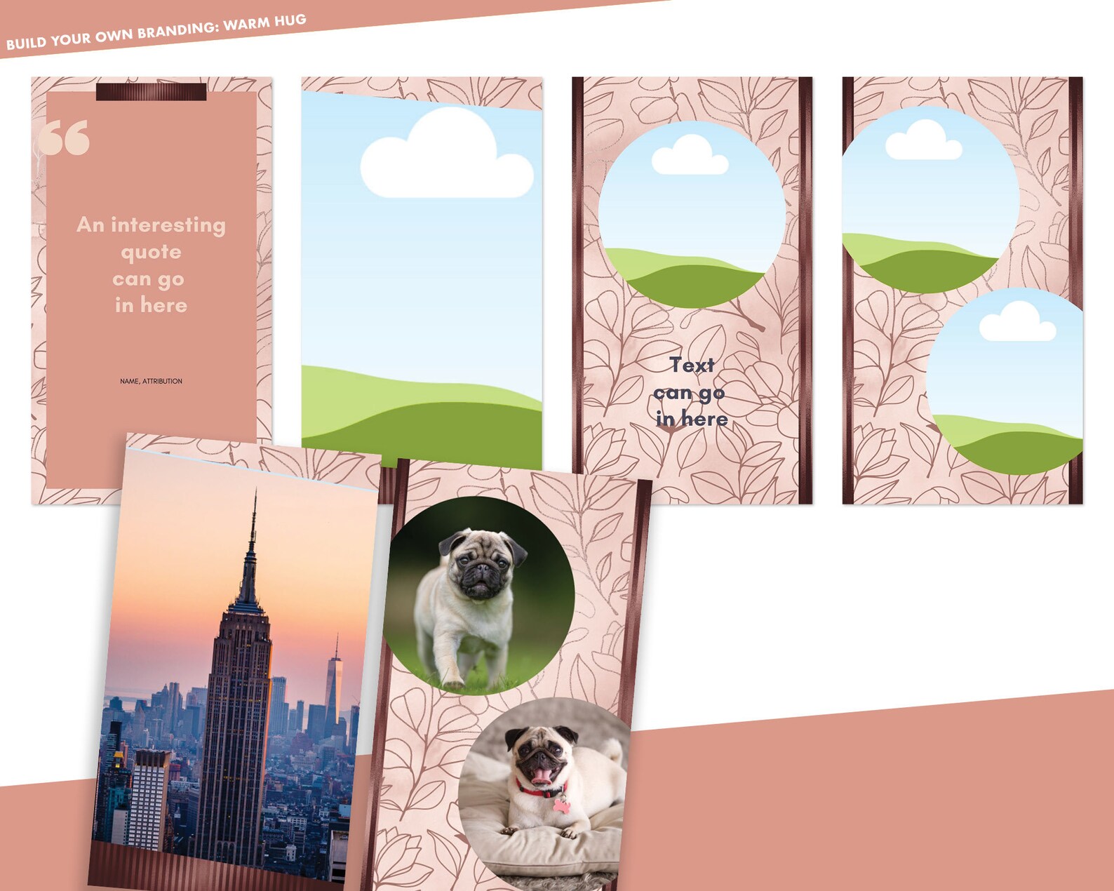 Social Media Template Bundle for Canva - Etsy