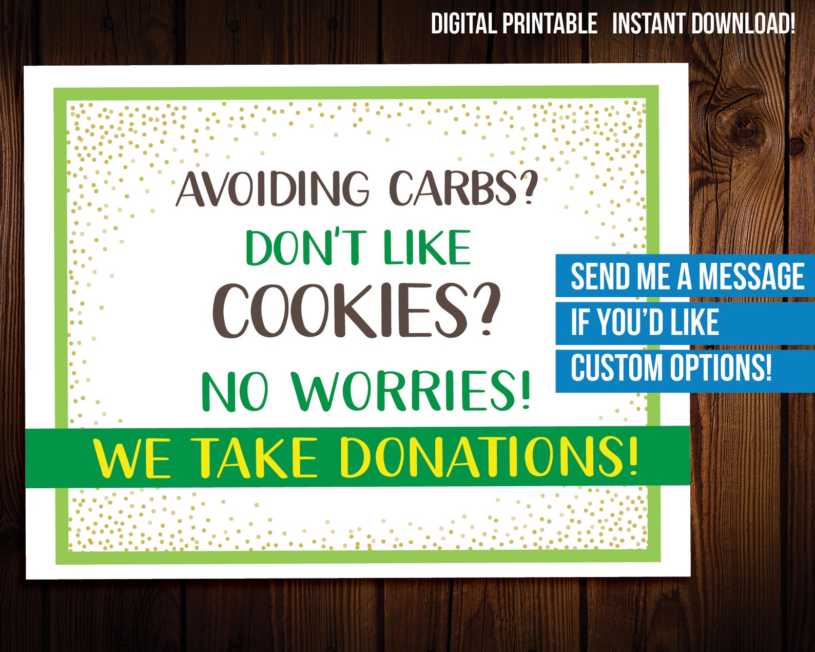 Girl Scout Cookie Booth Signs Bundle Printable - Etsy