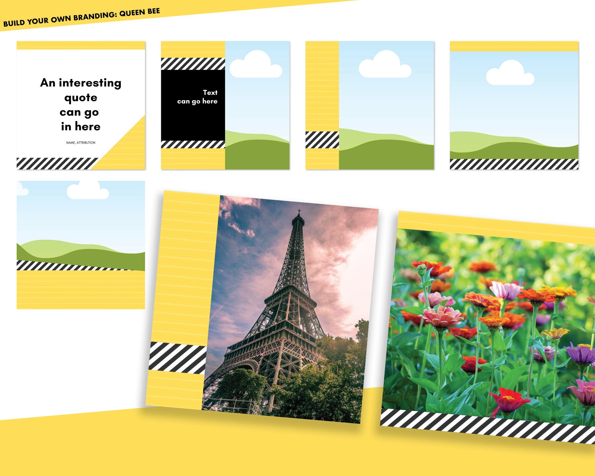 Social Media Template Bundle for Canva - Etsy