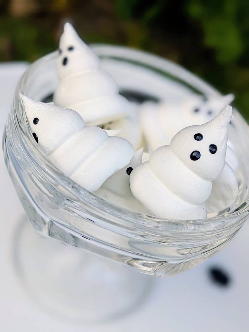Fake Mini Ghost Marshmallows Faux Halloween Cupcakes - Etsy