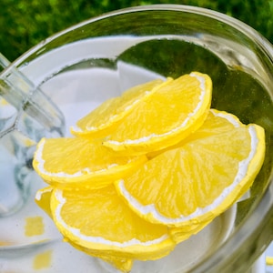 Fake MINI Lemons, Realistic Lemons, Lemon Decor, Plastic Lemons, Lemon ...