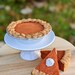 Faux Pumpkin Pie, Fake Pie, Fake Pumpkin Pie, Non-edible Faux Treat ...