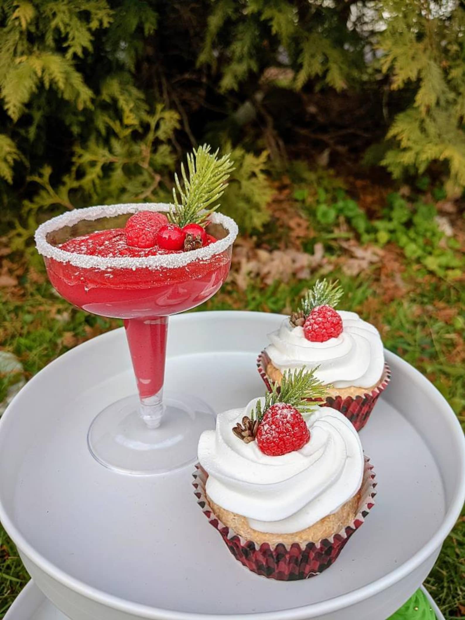 Fake Christmas Cupcakes Faux Christmas Food Fake Cupcakes - Etsy