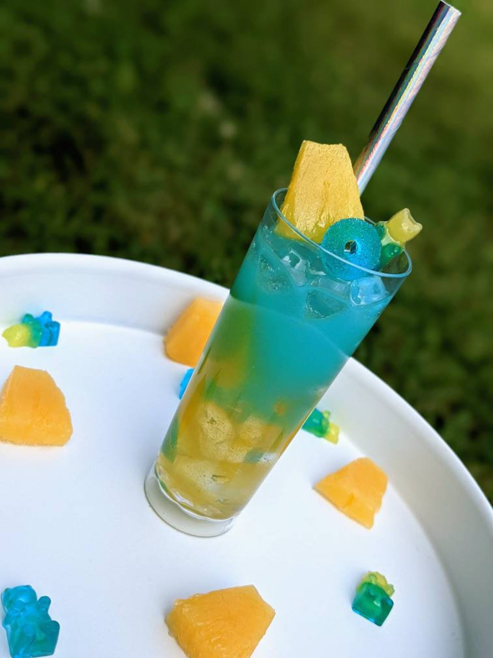 Fake MINI Blue Hawaiian Drink, Fake MINI Lemonade, Fake Alcohol Drink ...