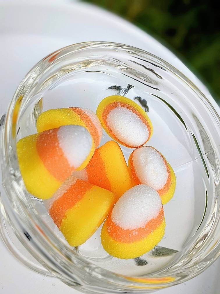 Fake Puff Candy Corn Candy Faux Halloween Candy Fall Tiered - Etsy