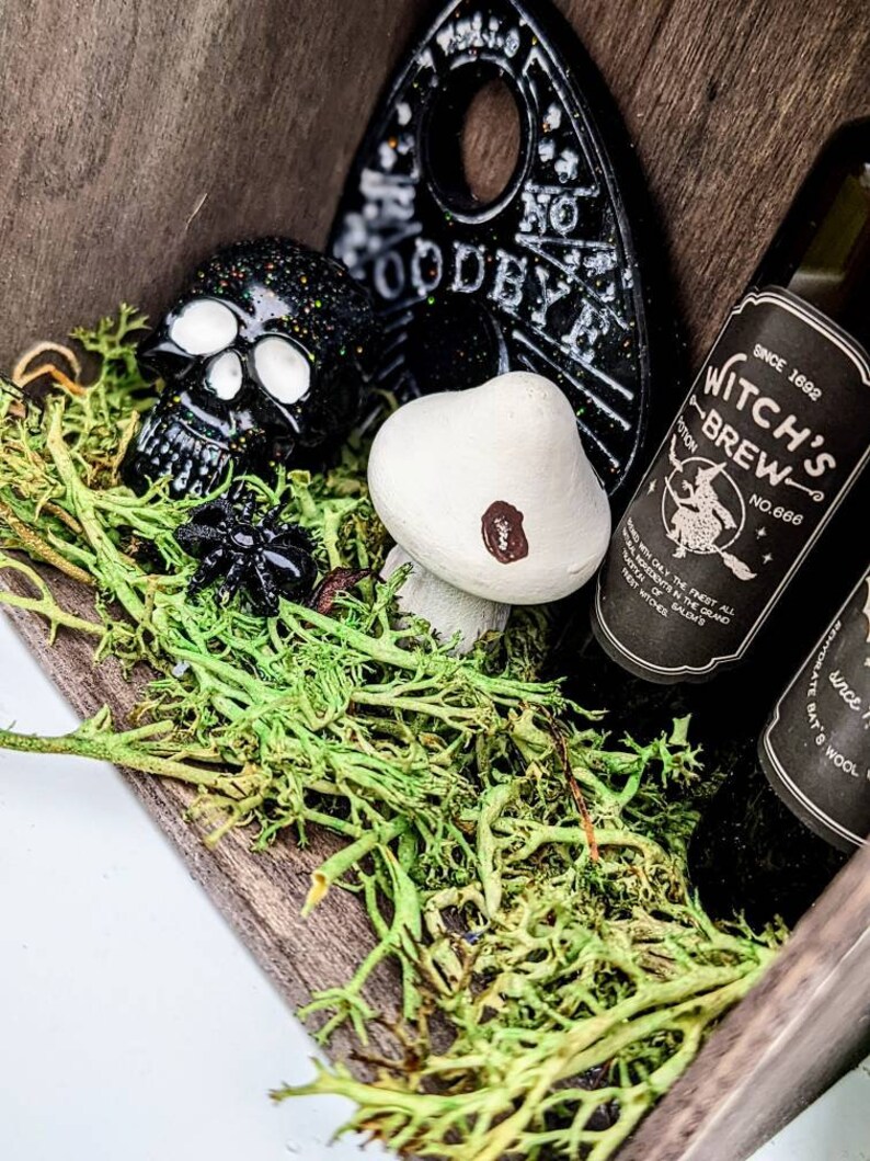 Potion Bottle Halloween Decor Mini Potion Bottleswitch Small - Etsy