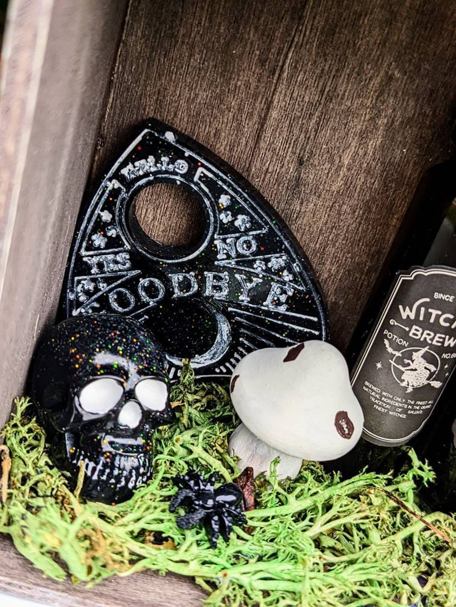 Potion Bottle Halloween Decor Mini Potion Bottleswitch Small - Etsy