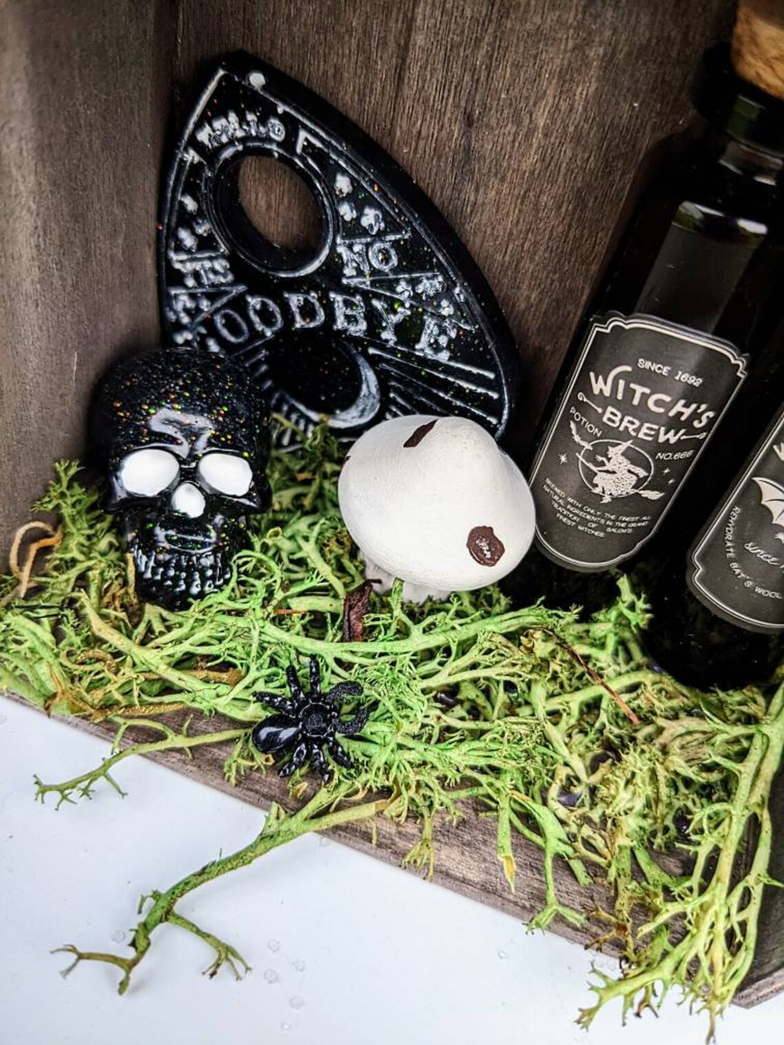 Potion Bottle Halloween Decor Mini Potion Bottleswitch Small - Etsy