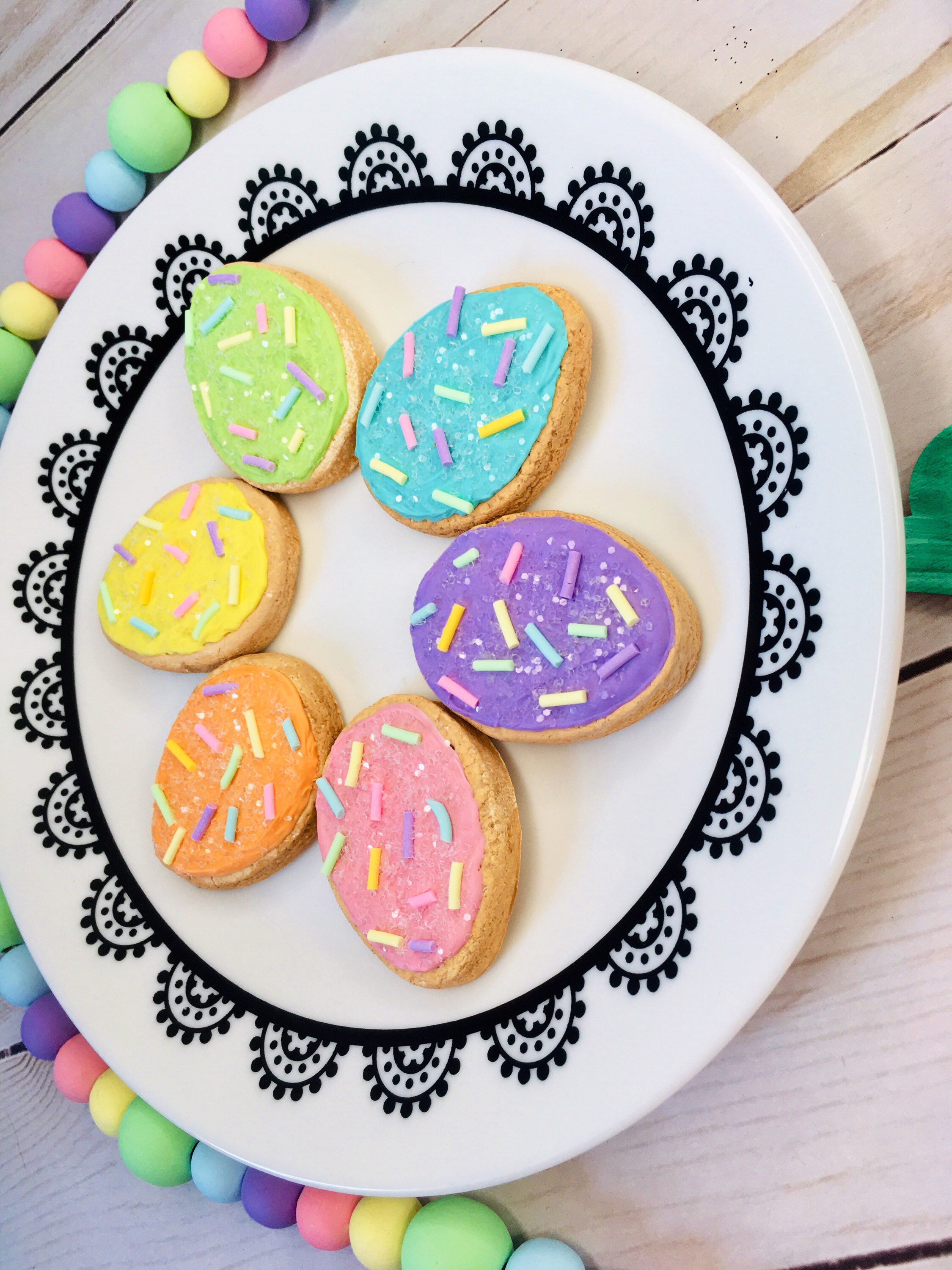 Fake Easter Cookies Rae Dun Inspired Easter Tiered Tray | Etsy