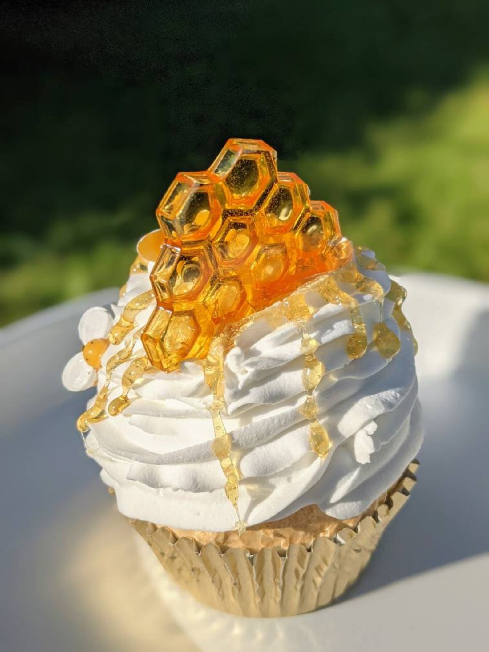 Fake Bumble Bee Cupcake Bee Decor Bee Cupcake Honey Comb | Etsy